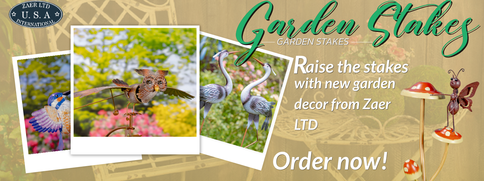 Wholesale Garden and Wall Decor - Zaer LTD International